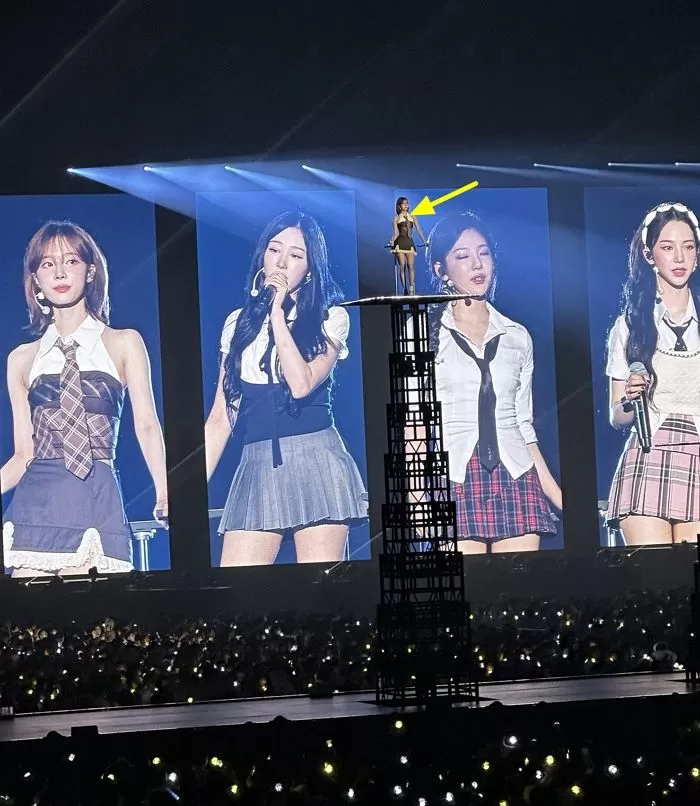 Fans shocked to see the dangerous stage setup for Winter at aespa’s Tokyo Dome concert - KBIZoom